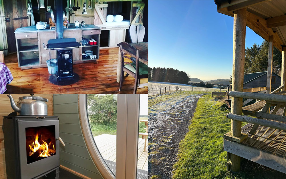 Glamping pods and Winter on the farm – Warren Farm